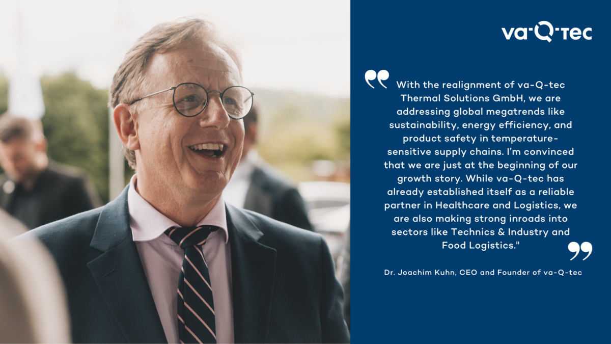 Efficient supply chains & thermal packaging va-Q-tec